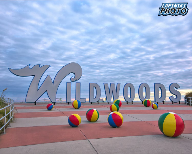 Wildwood Sign New Jersey Color Photography, Wall Art Print, Jersey ...