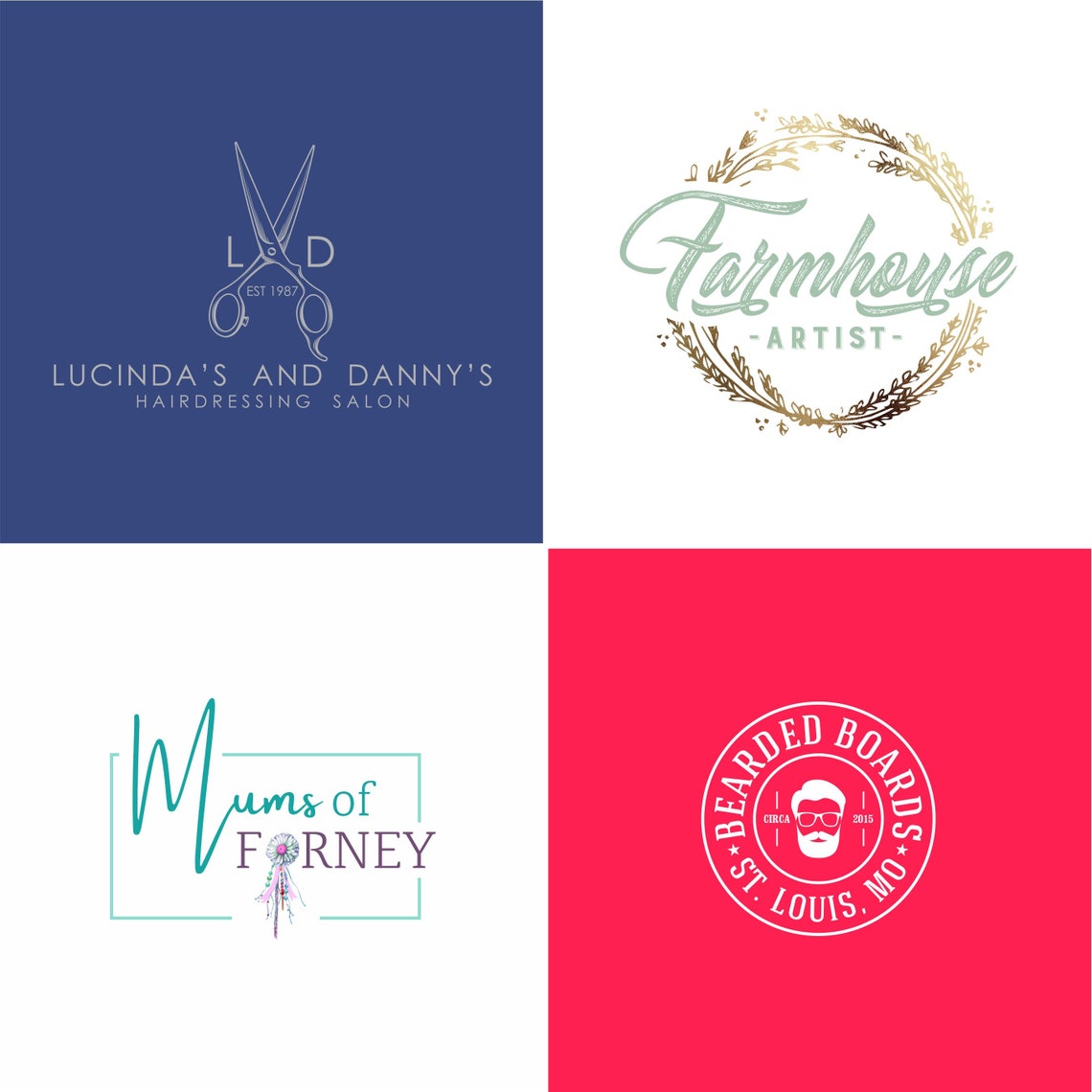 Custom Logo Design Logo Design Branding Logo Design - Etsy