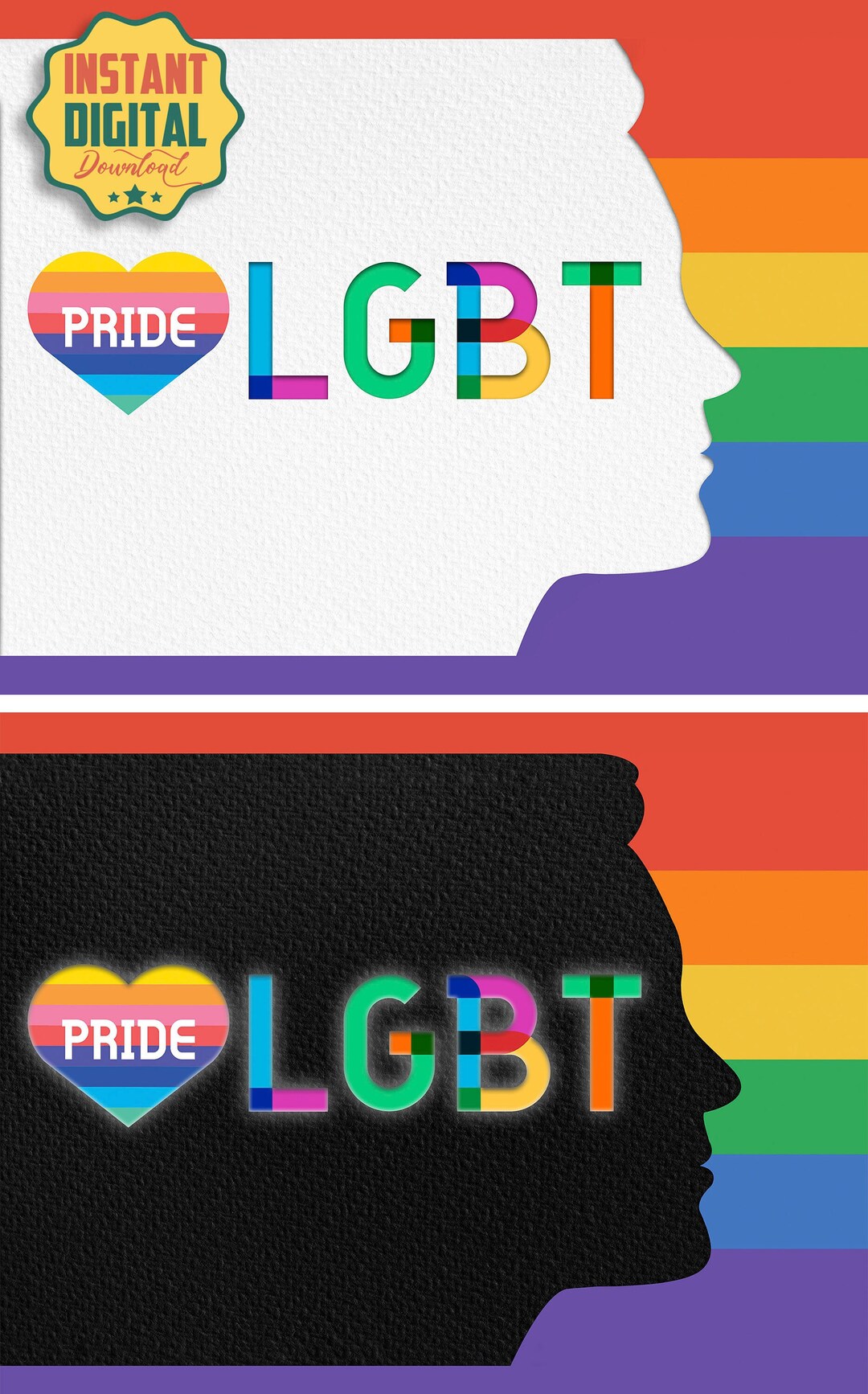 LGBT Pride Allyship Equality Liberation Resilience Wall Art Poster ...