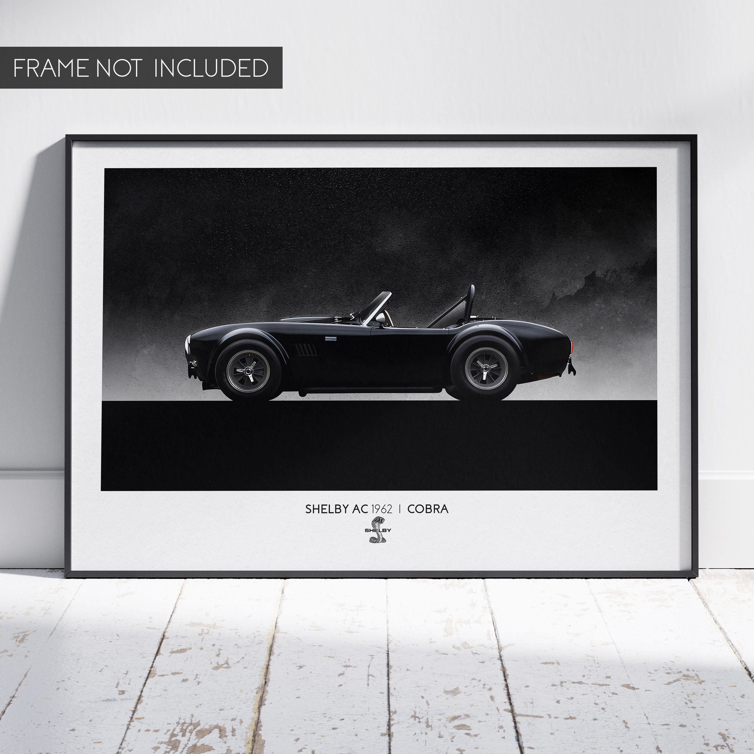 Shelby Ac Cobra -wall Art Movie Cars Poster Iconic Digital Printable ...