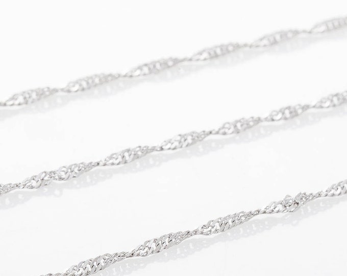 1 Meter Unique Chain Necklace Jewelry Supplies Craft - Etsy