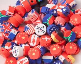 Polymer Clay Flags - Etsy