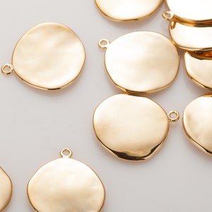 2PCS 20mm Round Pendant Round charms Round making | Etsy