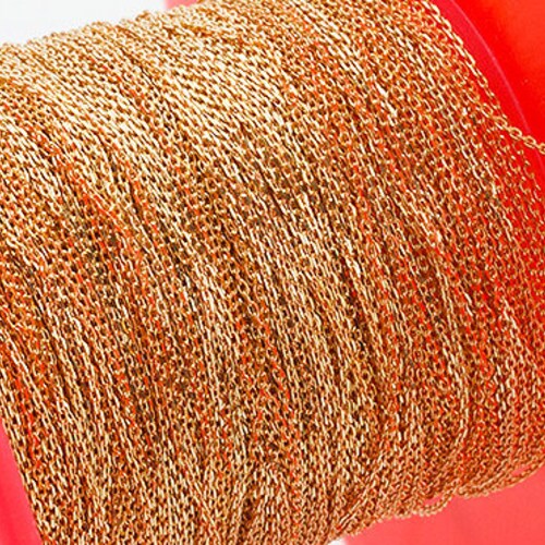 1 Meter Link Chain _ Jewelry Supplies Craft Supplies Link | Etsy