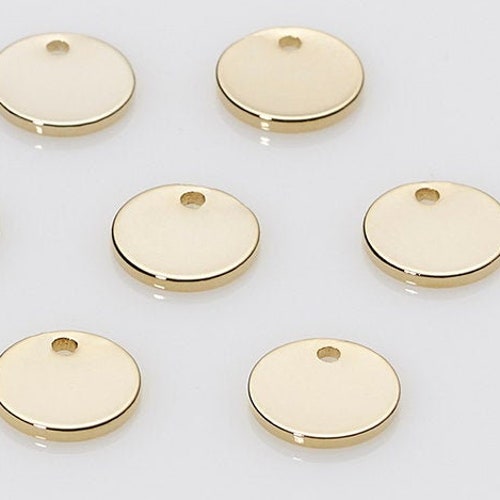 10PCS 8mm Round Stamping Coin Stamping Pendant Pendant - Etsy