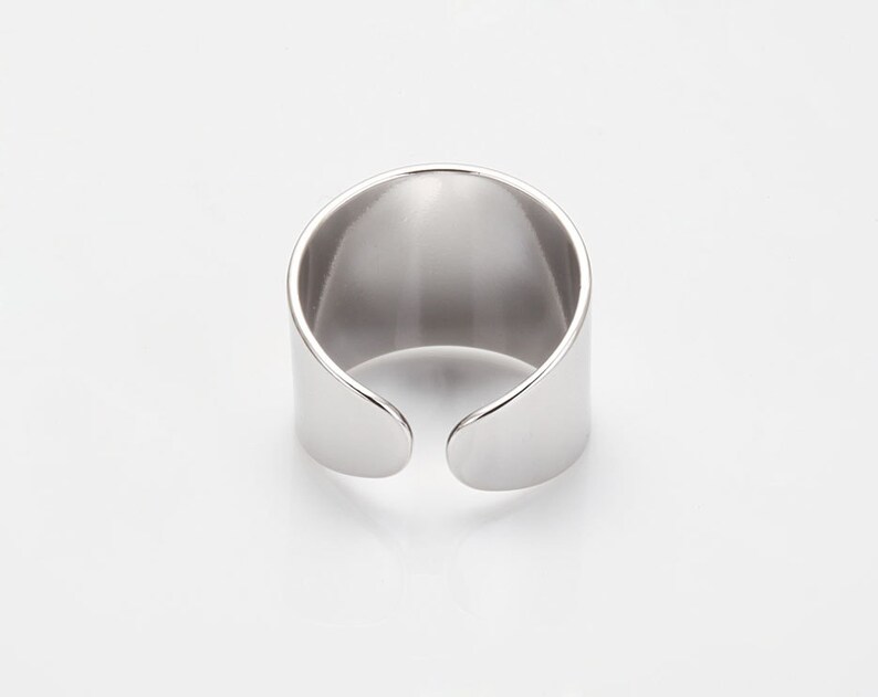 1PC Brass Open Ring Component adjusted Ring Size Polished - Etsy