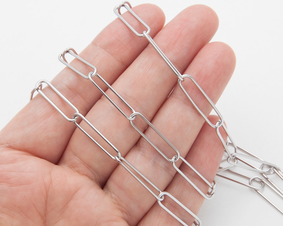 1 Meter Link Chain _ Jewelry Supplies, Craft Supplies, Link Chain ...