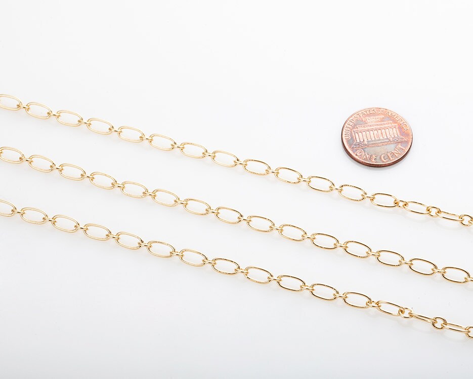 1 Meter Unique Chain Handmade Necklace Jewelry Supplies | Etsy