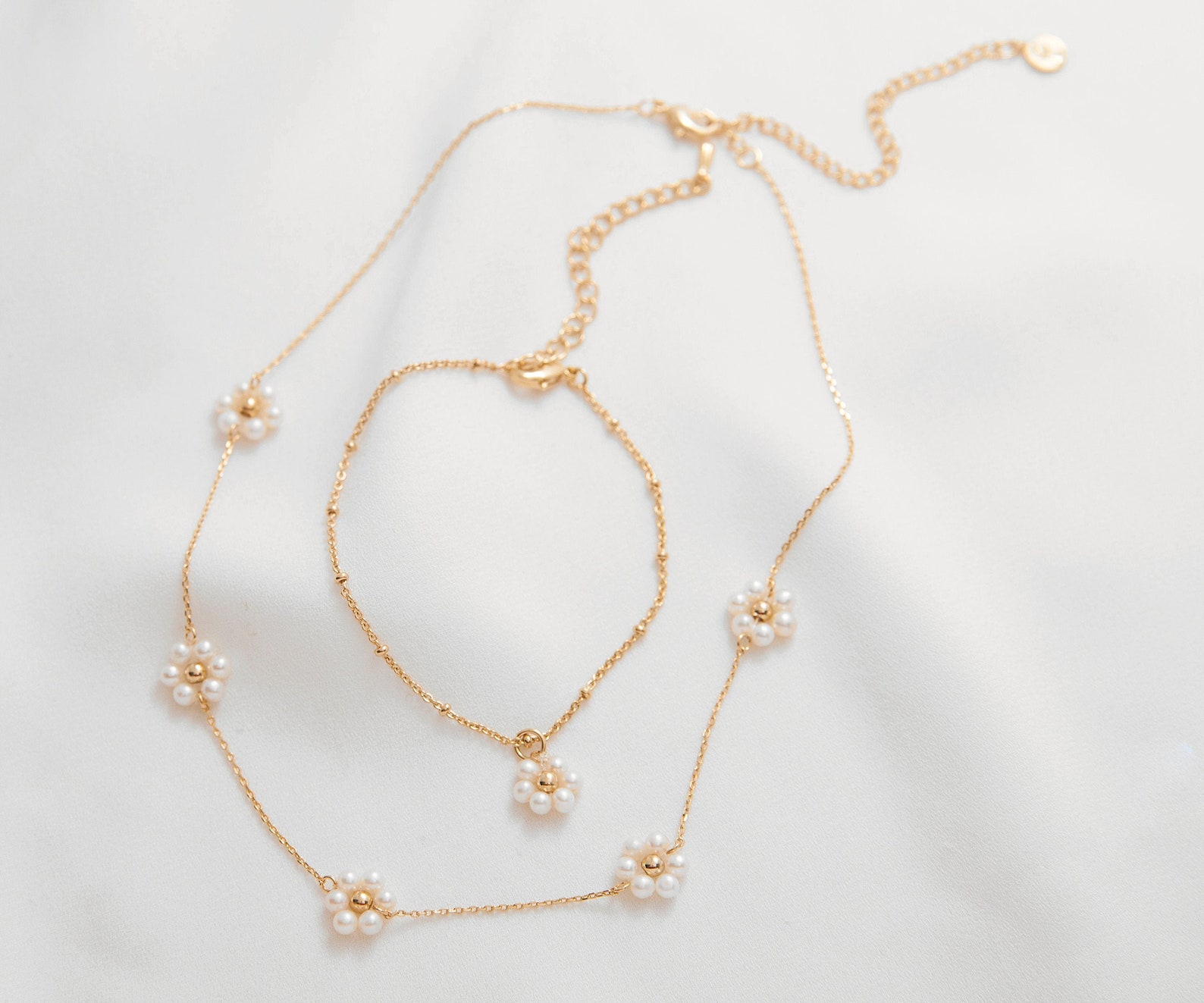 1 PC Freshwater Pearl Bead Flower Connector Pearl Flower - Etsy