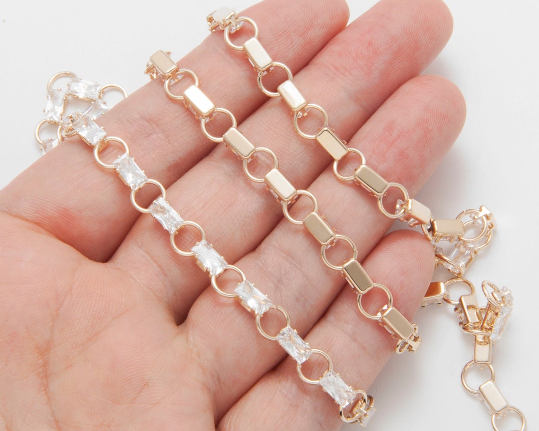 30CM Bold Cubic Link Chain _ Jewelry Supplies Craft - Etsy