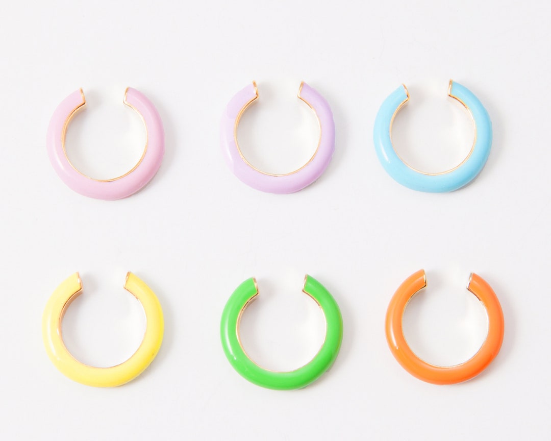 1PC - Ear Cuff, Dainty Ear Cuff, Enamel Ear Cuff, Colorful Ear Cuff ...