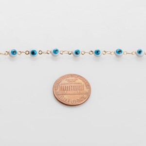30cm - Evil Eye Chains, Drop Chains, 5mm Evil Eye Ball Drop Bar Chains ...