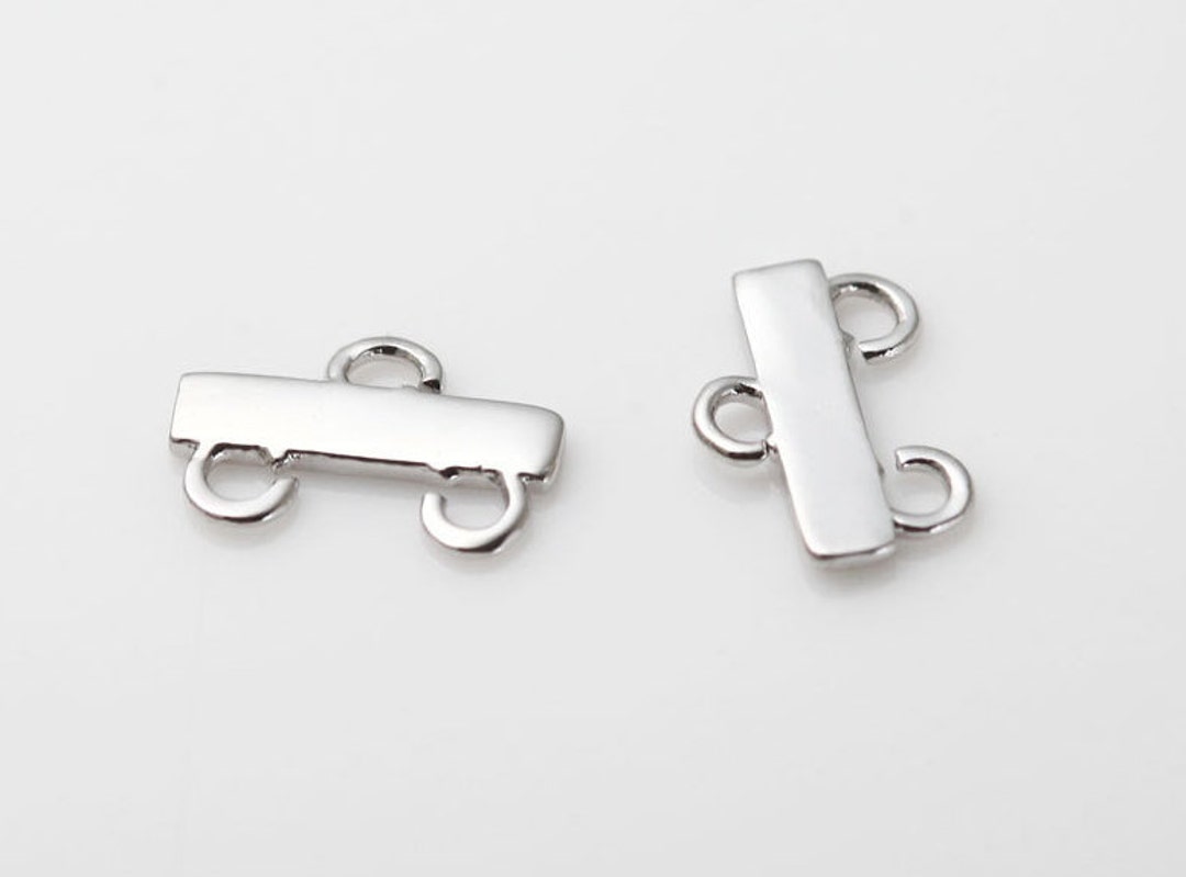 6PCS Necklace Strand Connectors Bar Connector Polished - Etsy
