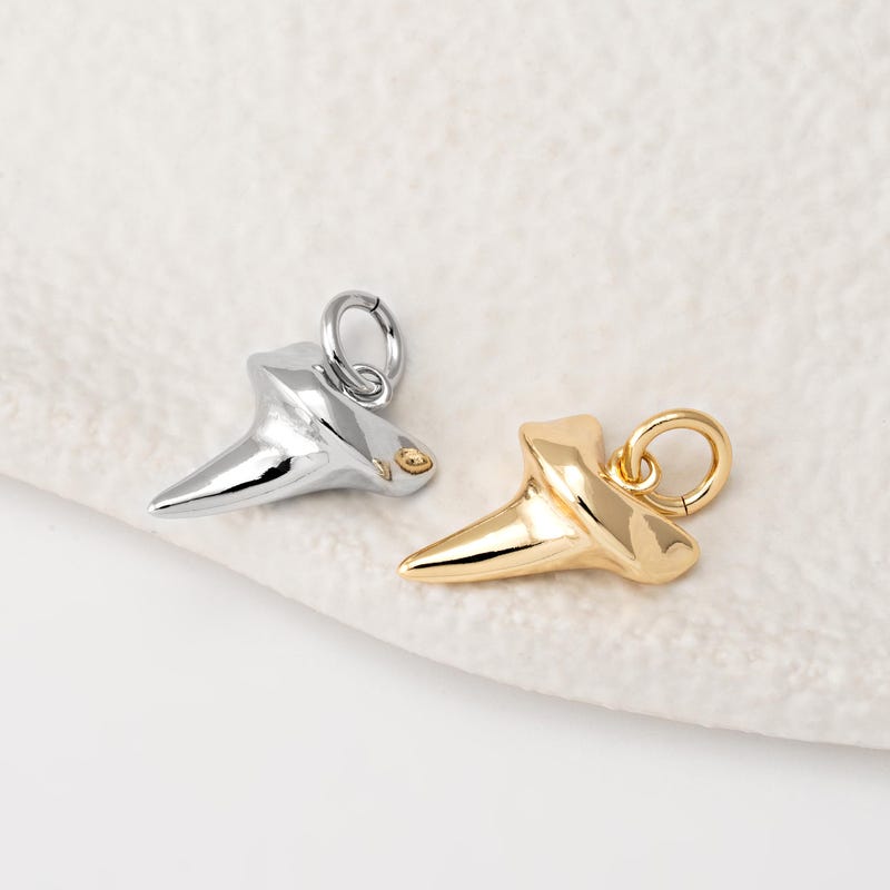 Shark Tooth Charm - Etsy