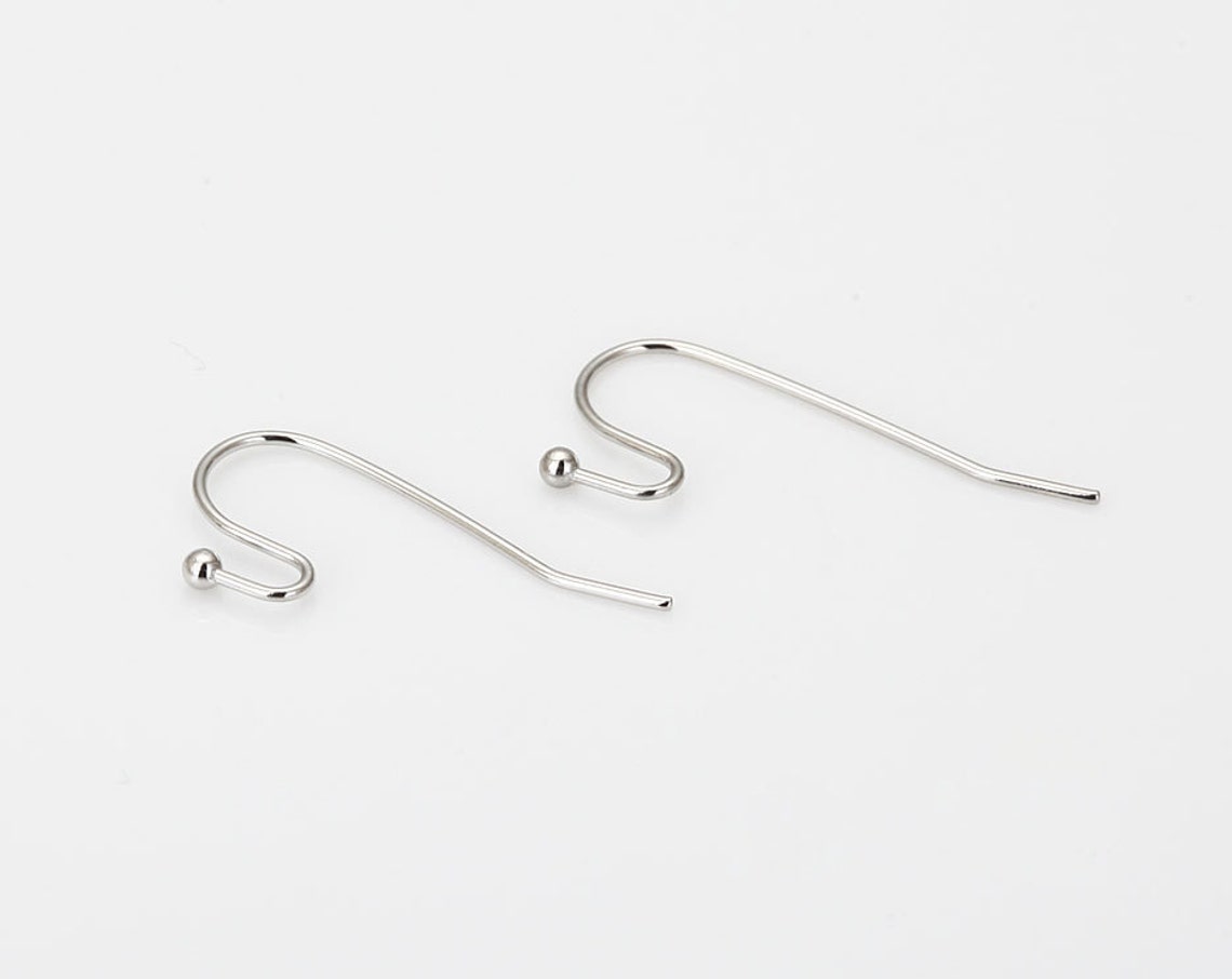 20PCS 2mm Ball Ear Hook Jewelry Earrings Ear Wires Ear | Etsy