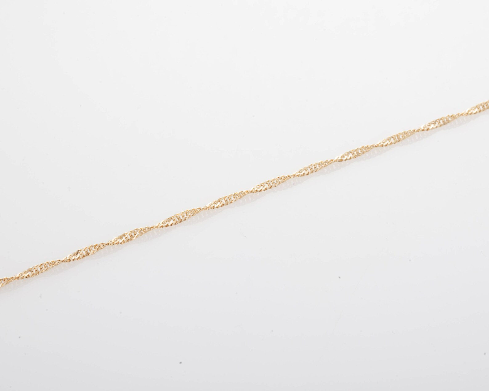 1 Meter Singapore Chain Unique Chain Handmade Necklace | Etsy