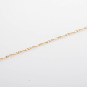 1 Meter Singapore Chain, Unique Chain Handmade Necklace Jewelry ...