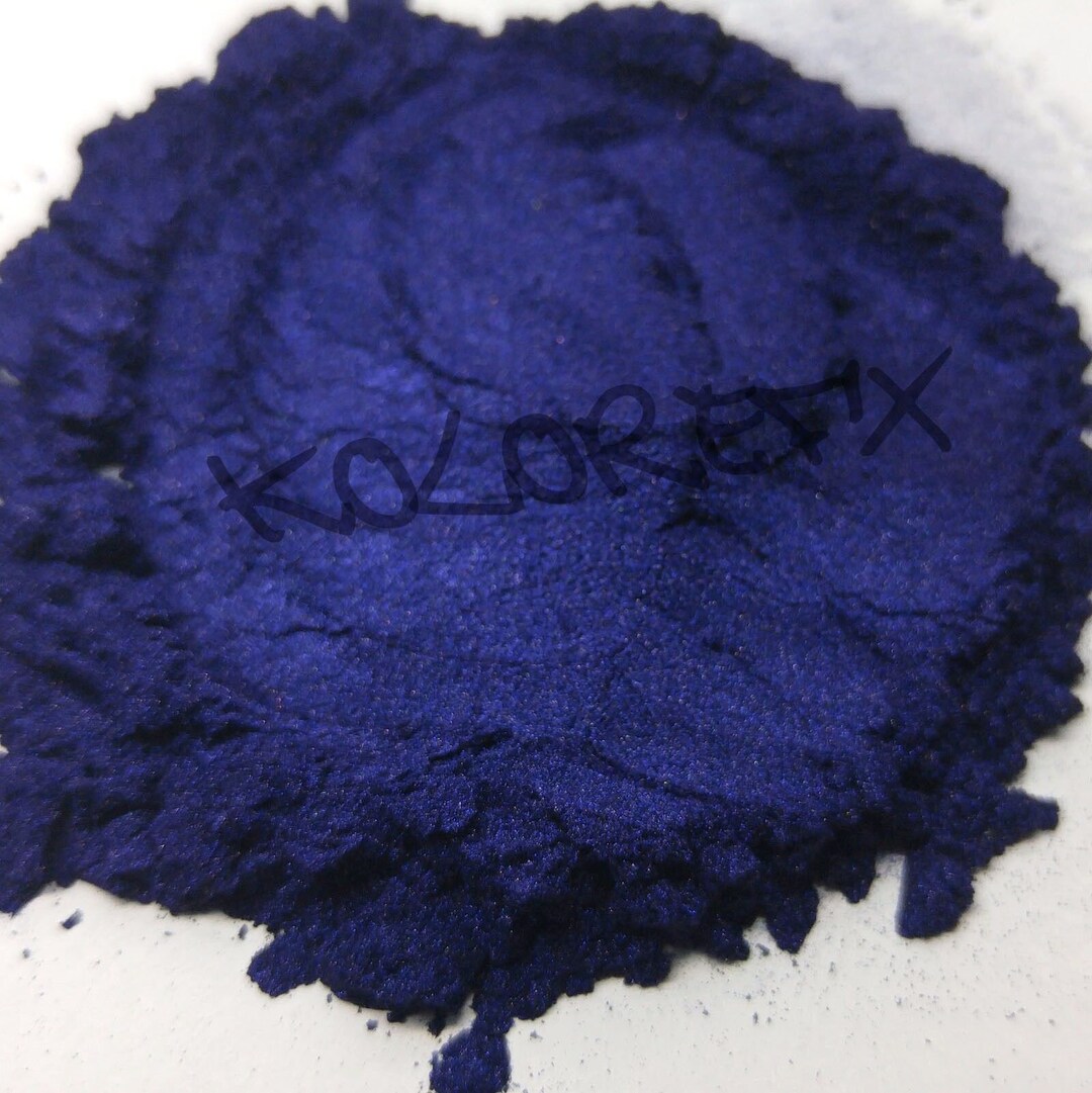 Pitch Blue Indigo Pearl Kolorefx Custom Painting Pigment Watercolors ...