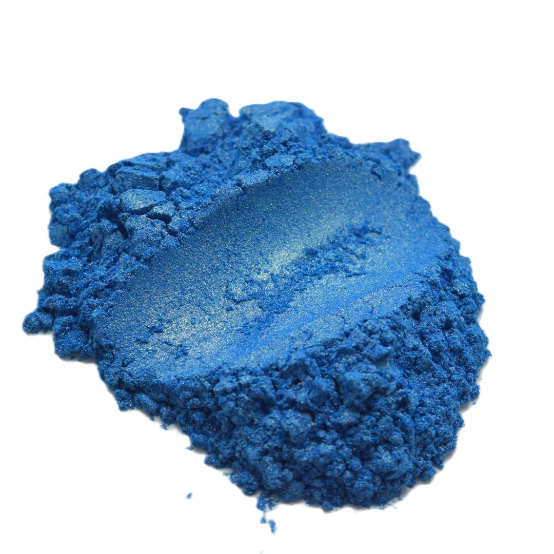 Atlantis Pearl Gold Blue Pigment Fine Epoxy Resin Mica Powder - Etsy
