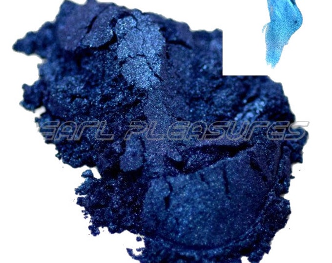 Sapphire Blue Pearl Pigment Bright Metallic Pearlescent Powder | Etsy