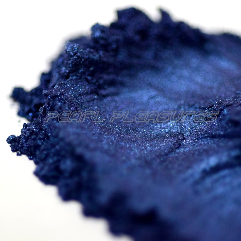 Sapphire Blue Pearl Pigment Bright Metallic Pearlescent Powder | Etsy