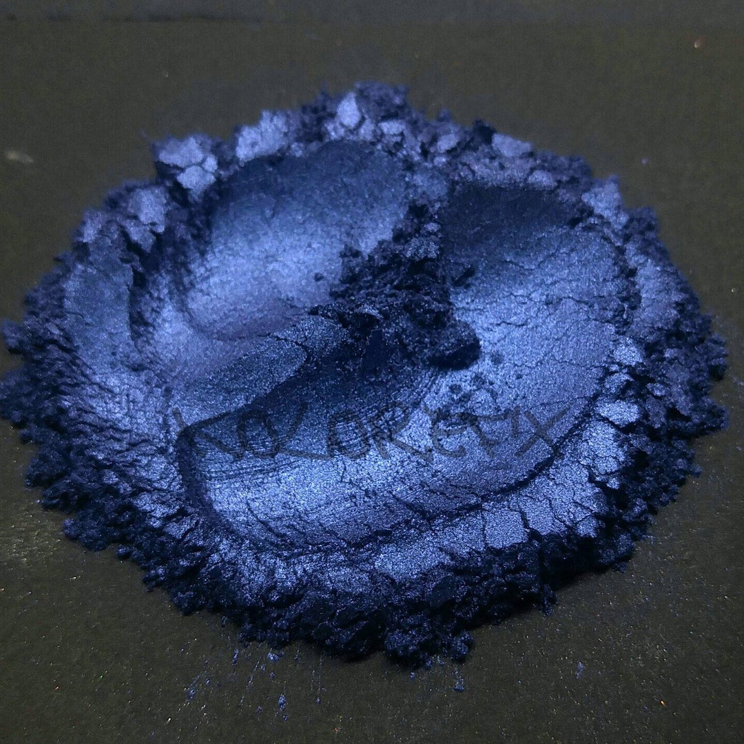 Sapphire Blue Pearl Pigment Bright Metallic Pearlescent Powder - Etsy