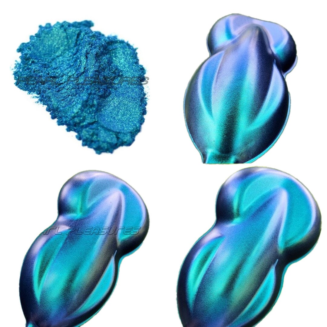 NC1 Neo Colorshift Pearl Pigment / Kolorefx Green Blue Violet Mica ...