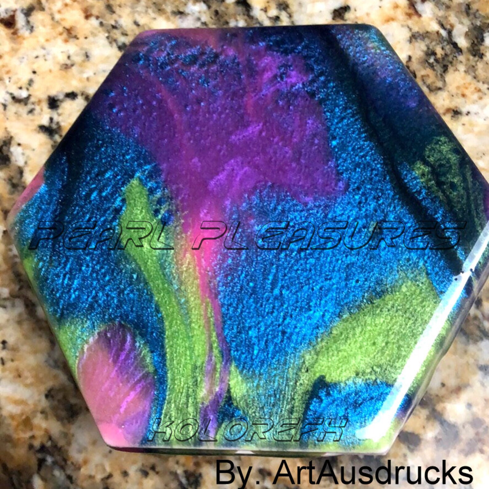 AL Blue Metal Pearl Metallic Kolorefx Pigment | Etsy