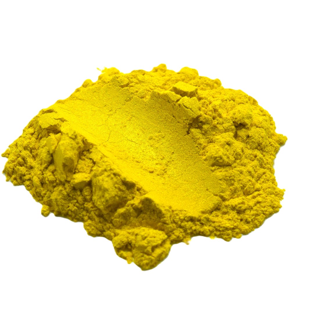 Lemonhead Yellow - Mica Pigment Powder for Epoxy Resin, Kolorefx Custom ...