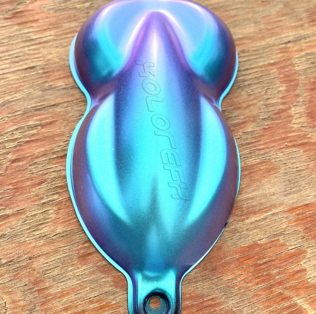 Orka Colorshift Pearl Pigment White Mica Powder Chameleon - Sky Blue ...