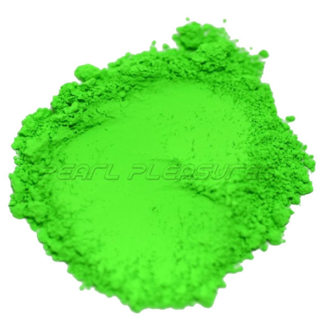 Green Neon Fluorescent Powder Bright Color Kolorefx Pigments - Etsy