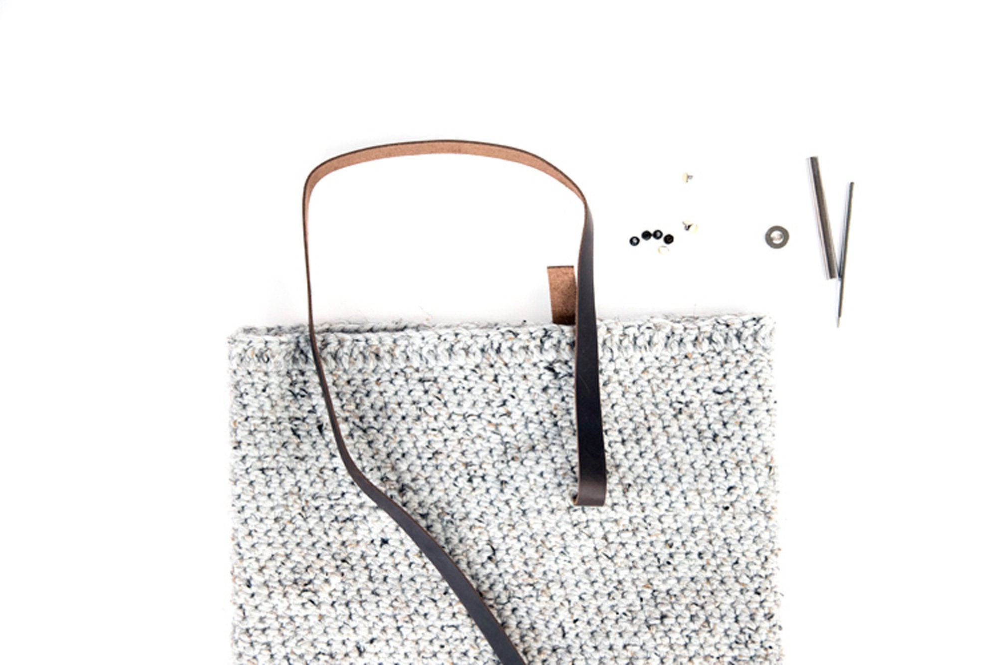 Leather Strap Crochet Bag Pattern - Etsy