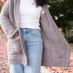 Rectangle Cardigan Crochet Pattern - Etsy