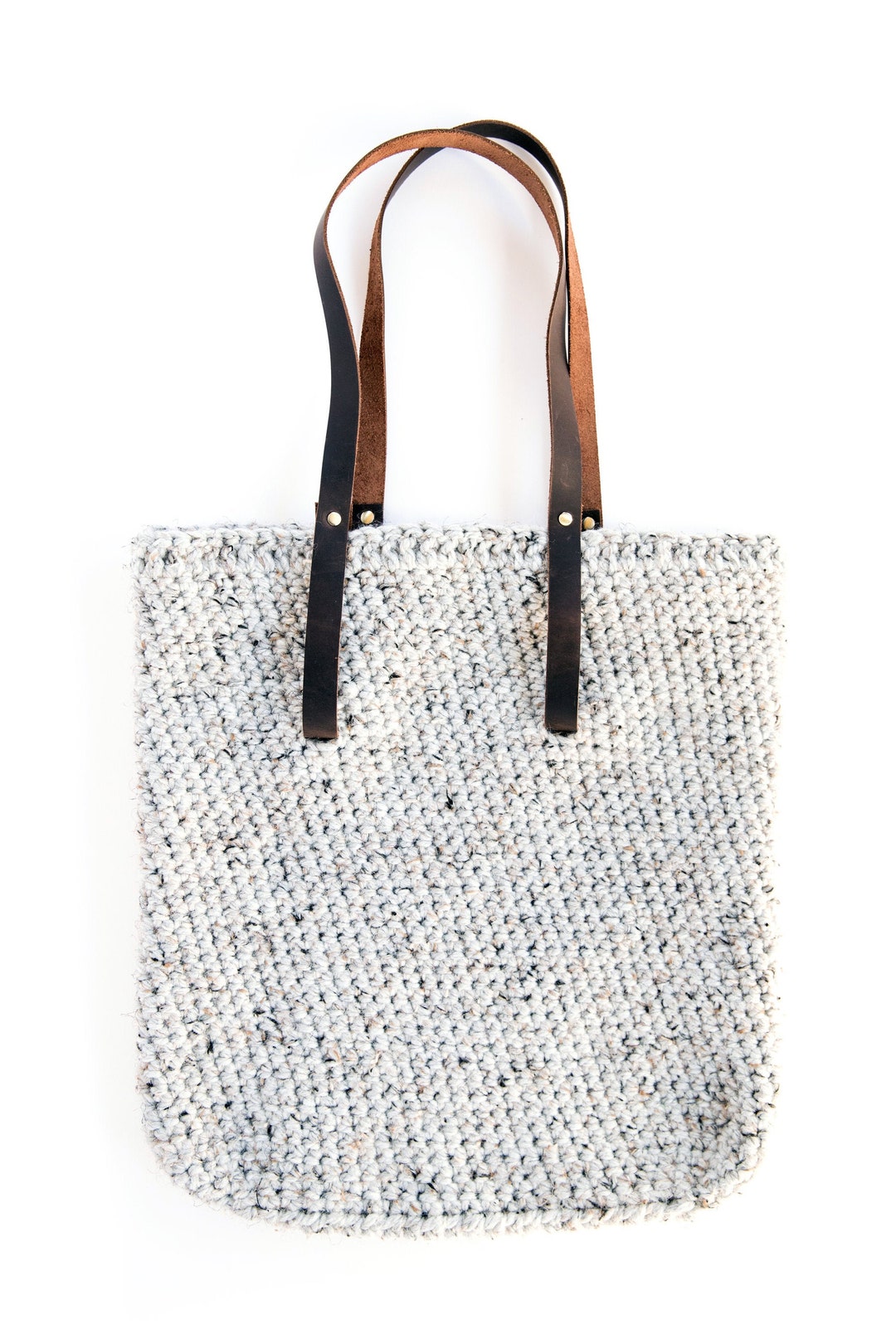 Leather Strap Crochet Bag Pattern - Etsy