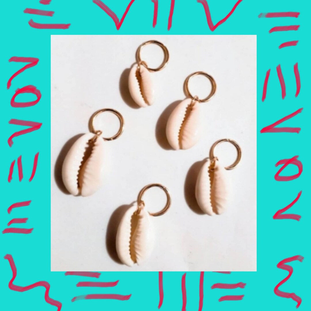 Loc Ring Jewelry,cowrie Shells for Dreads, Hair Beads,sisterlocks ...