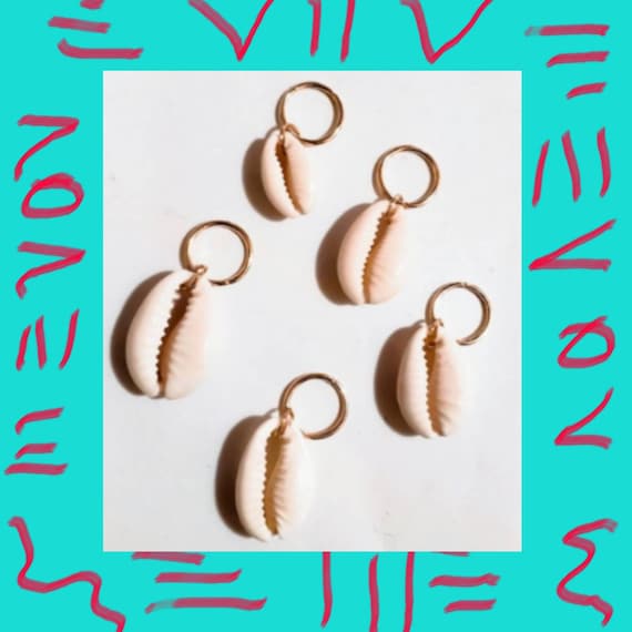 Loc Ring Jewelrycowrie Shells for Dreads Hair - Etsy