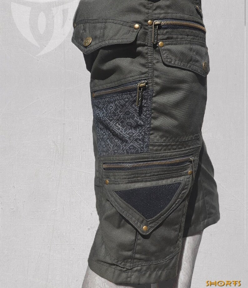 Doof Short For Men Rave shorts Cargo Pants Burning Man | Etsy