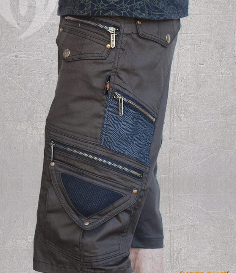 Doof Short For Men Rave shorts Cargo Pants Burning Man | Etsy