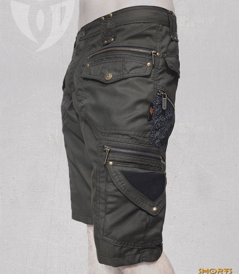 Doof Short For Men Rave shorts Cargo Pants Burning Man | Etsy