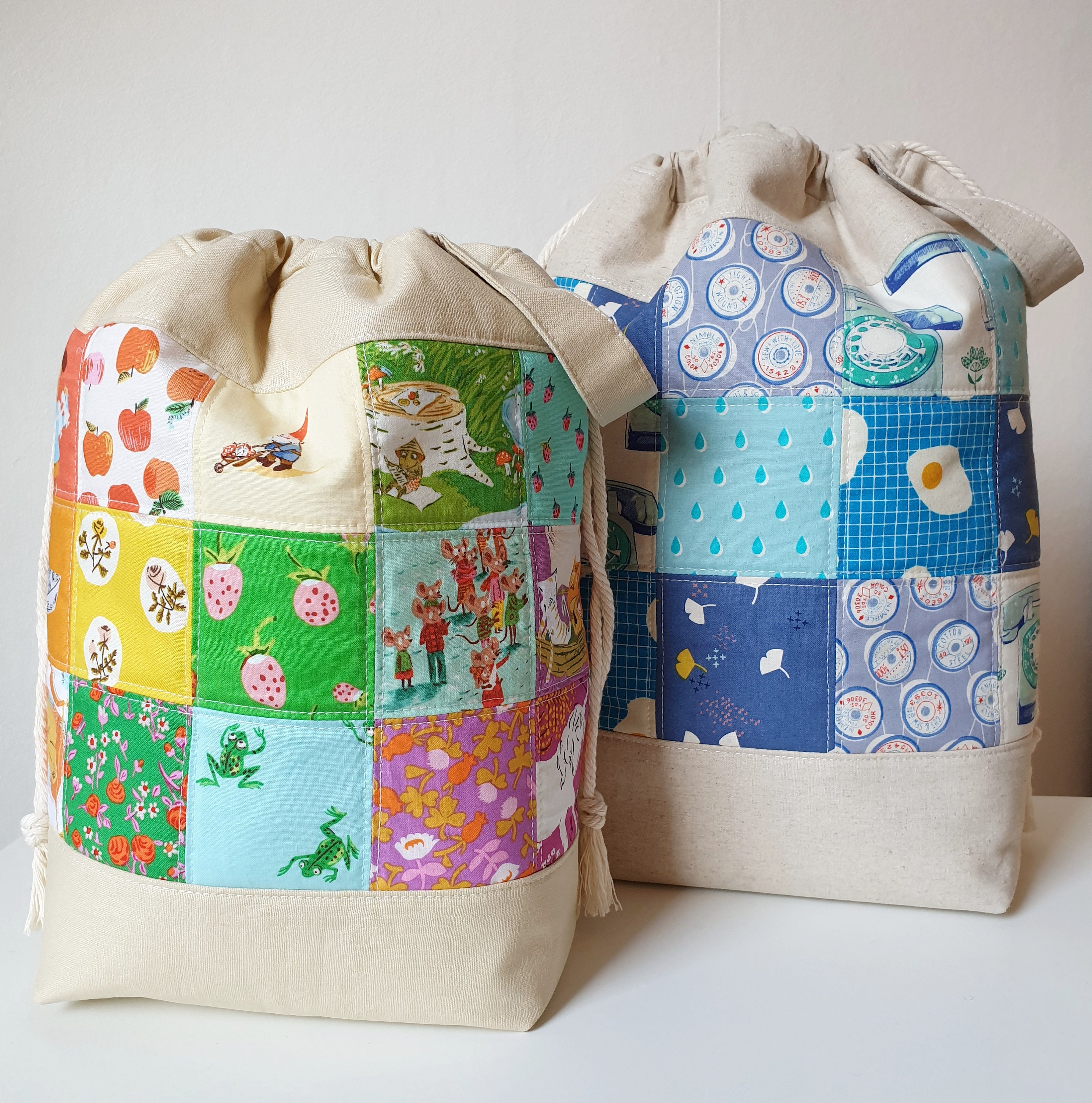 Crafty Sacks. PDF Pattern. Project Bag. Instant Download. - Etsy UK