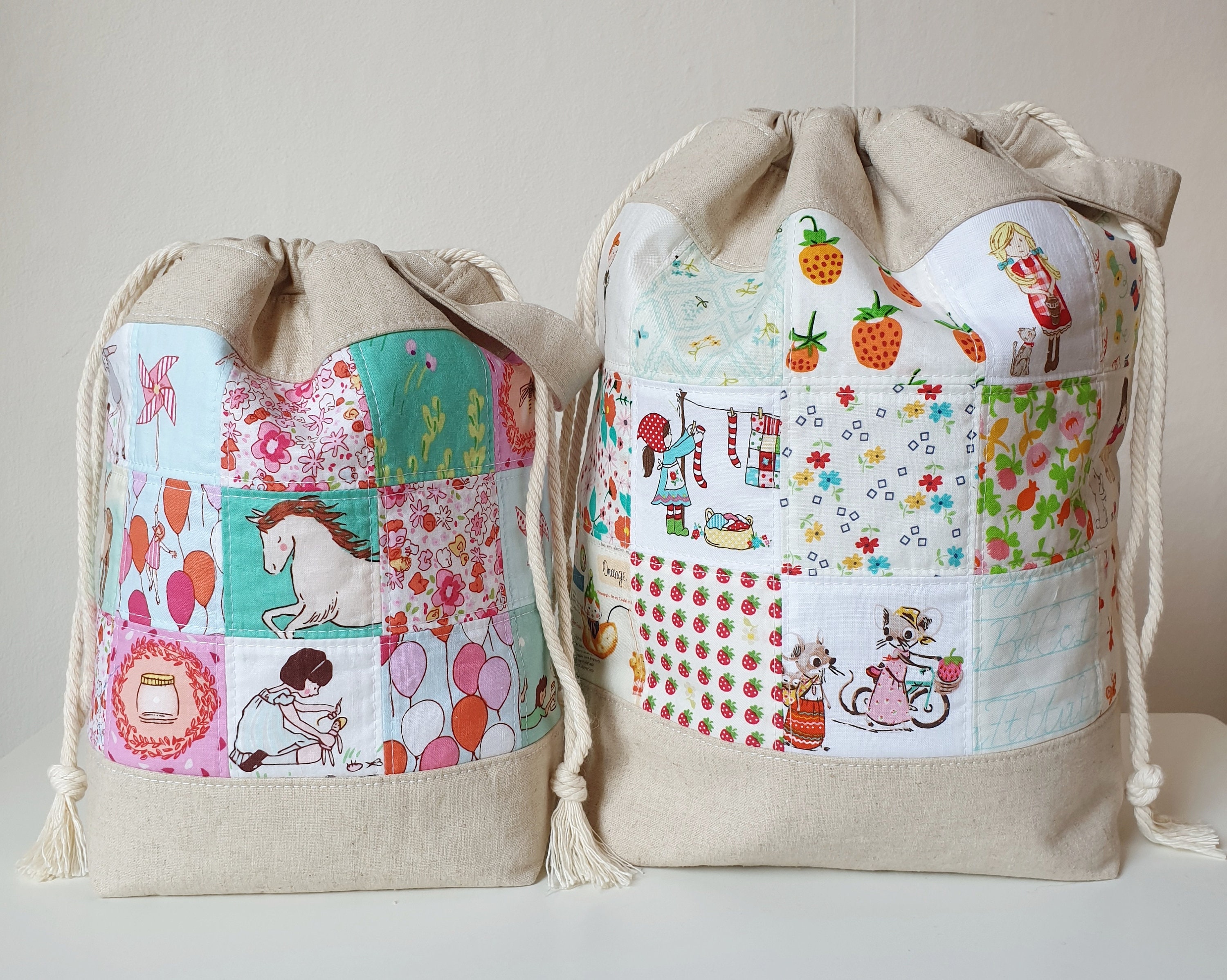 Crafty Sacks. PDF Pattern. Project Bag. Instant Download. - Etsy UK