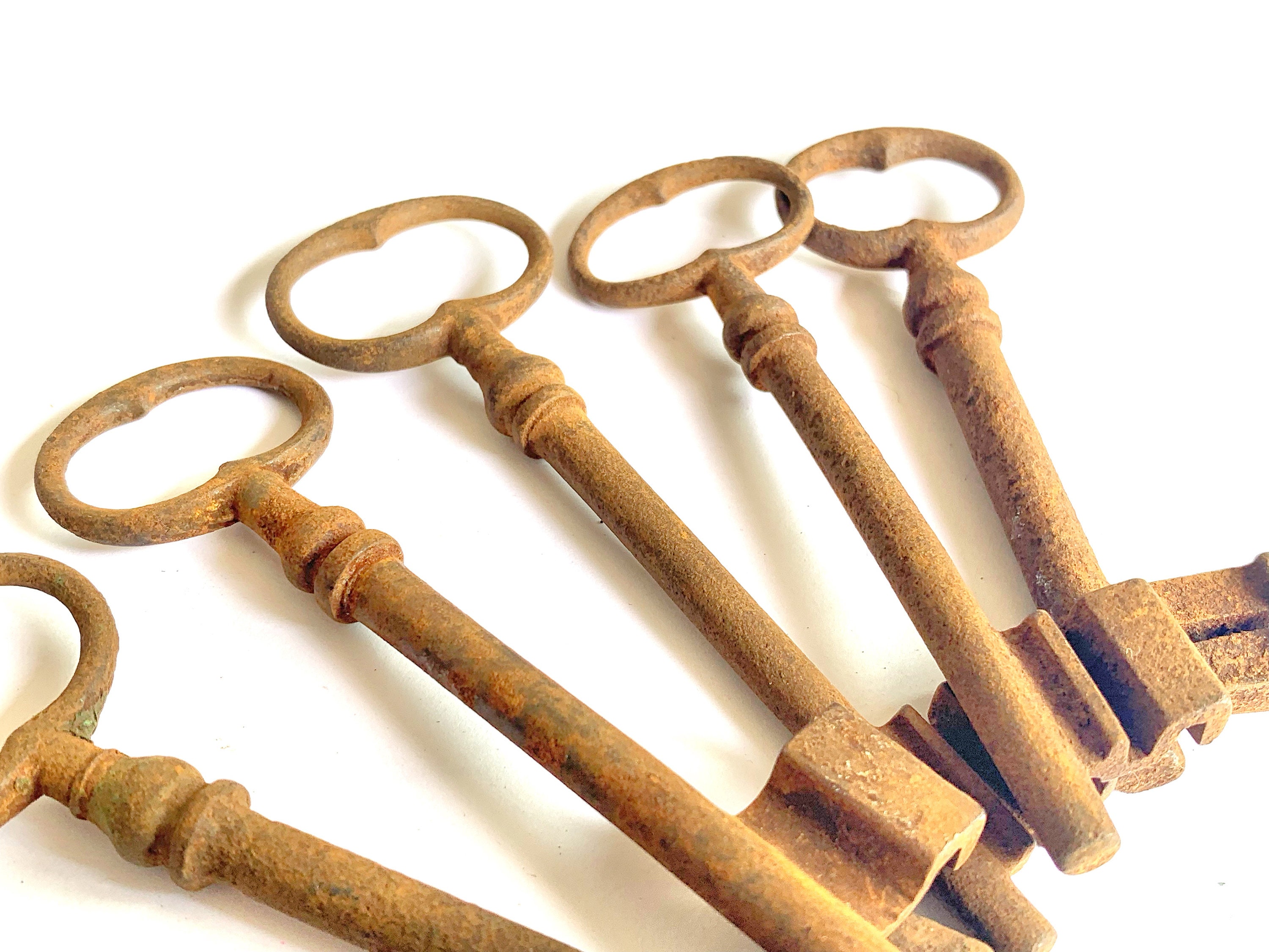 Large Vintage French Chateau Key. Mixed Media and Assemblage - Etsy UK