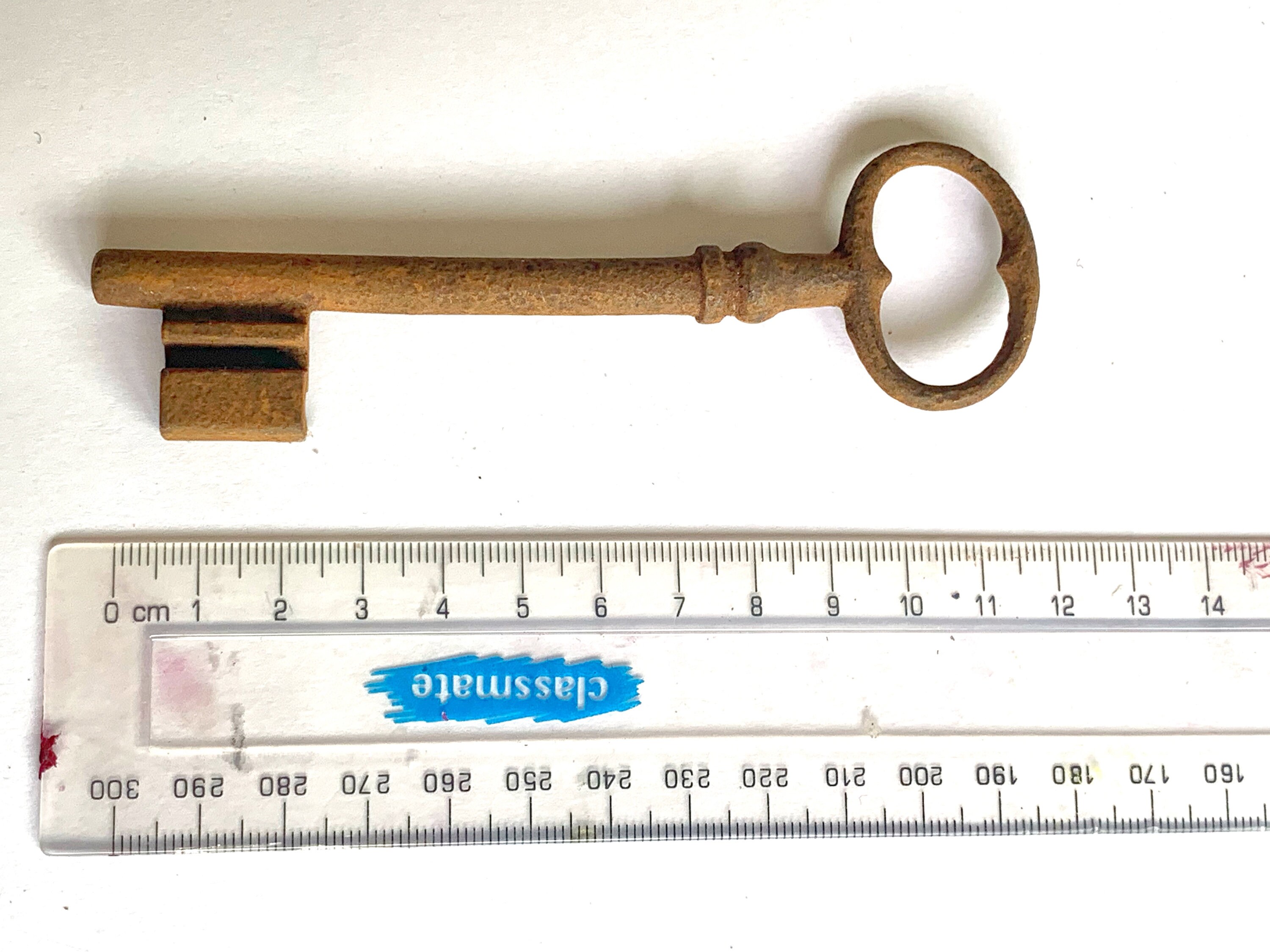 Large Vintage French Chateau Key. Mixed Media and Assemblage - Etsy UK