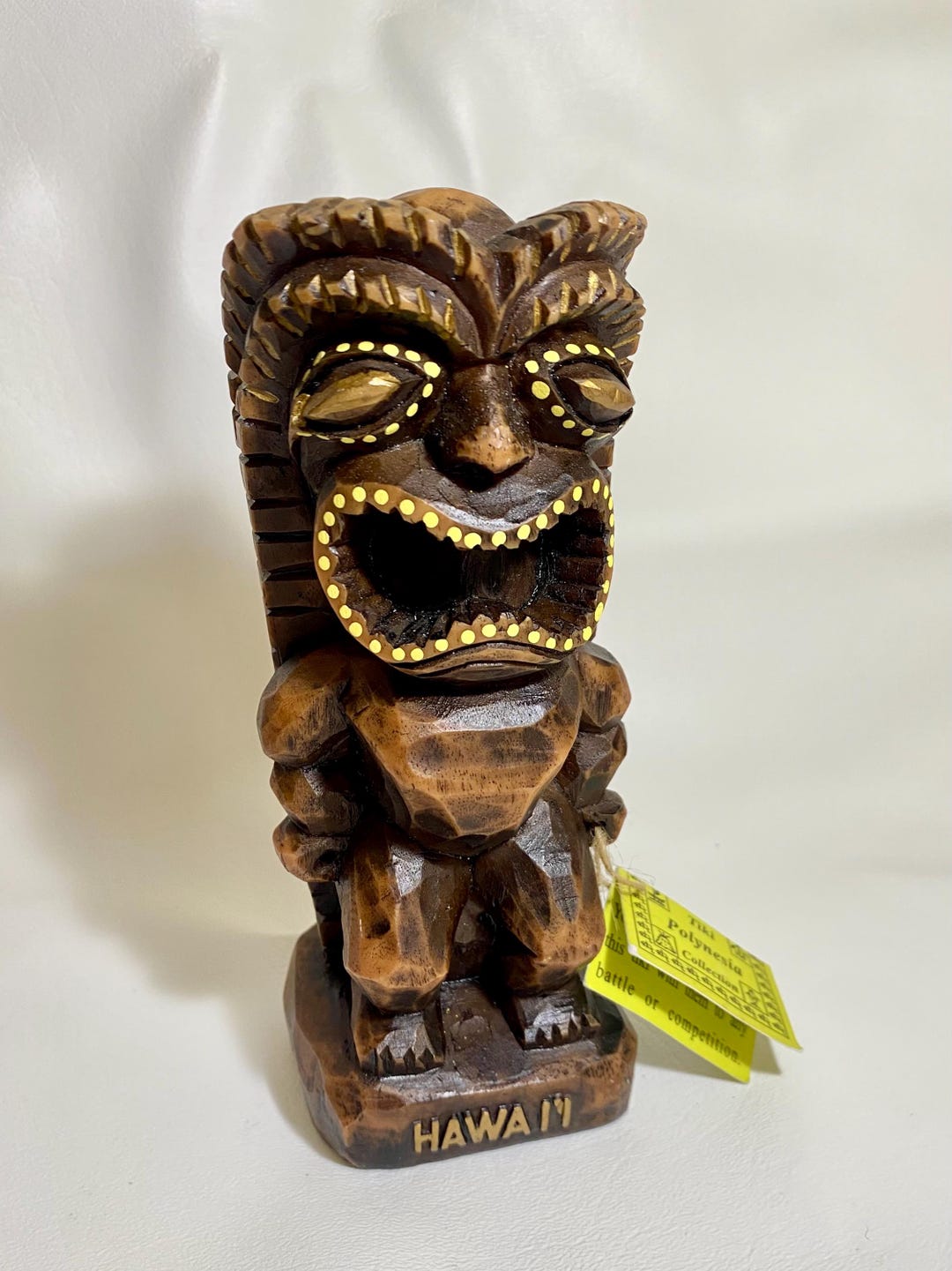 Hand Carved Polynesia Warrior - Etsy