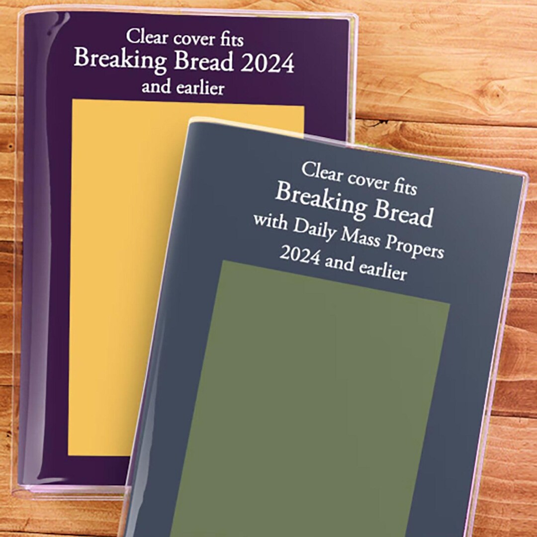 Plastic Book Covers - Breaking Bread - 2012 to 2024 - 10 Pack (SPC4134 ...