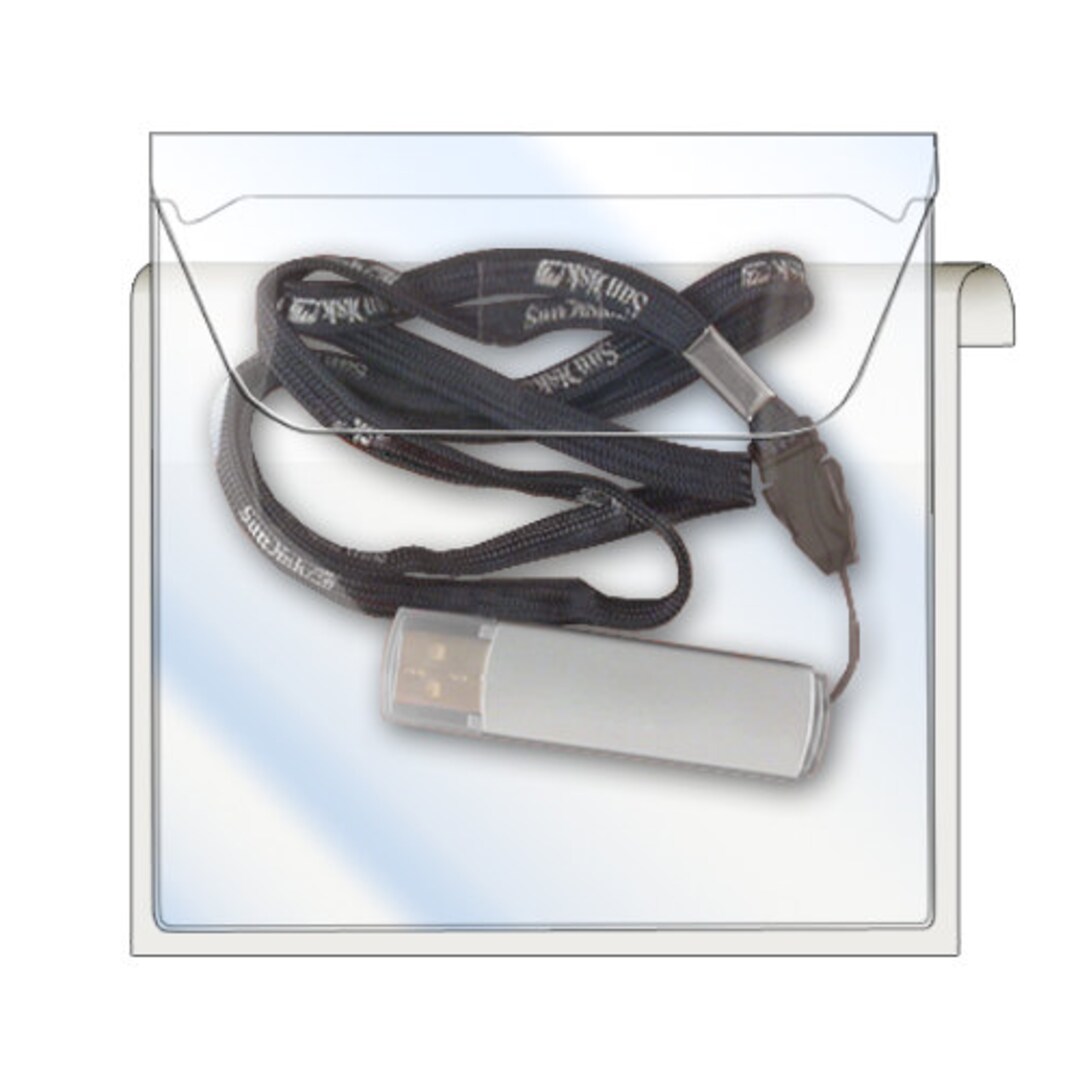 Flash Drive Pocket - Peel & Stick With Resealable Flap - (TL10104-FLASH ...