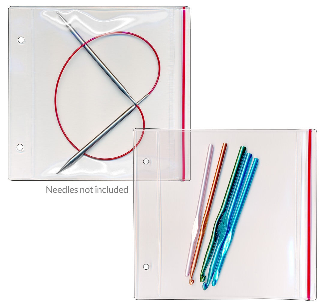 Zipper Case for Your Circular Knitting Needles - 6 1/2" X 5" - (R2803 ...