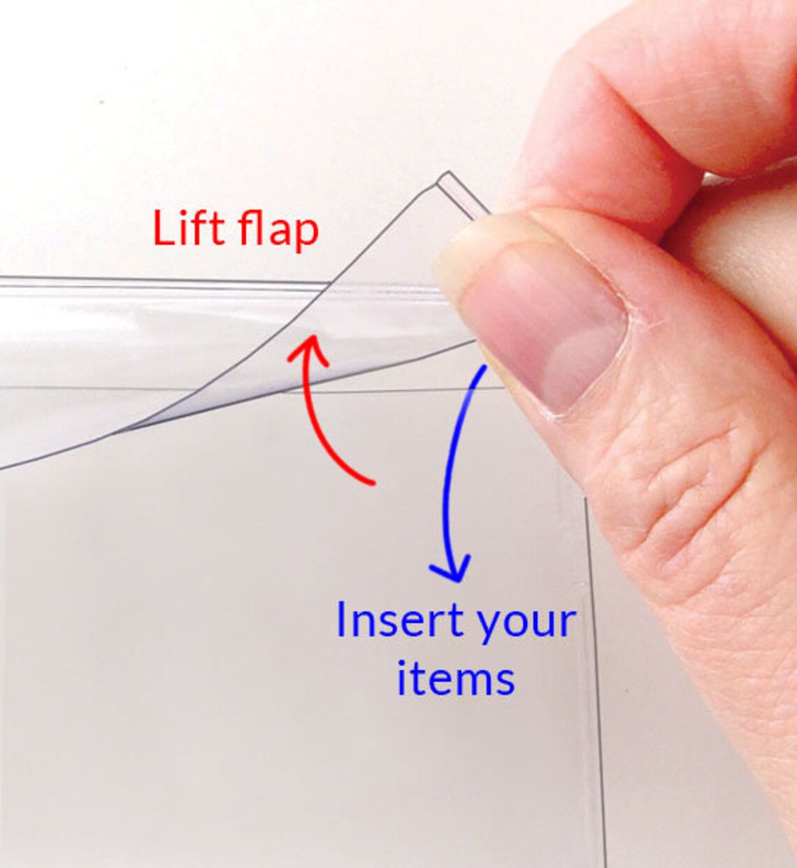 6-pocket Clear Vinyl Binder Page With Flaps - (SPT600-6F) - Etsy