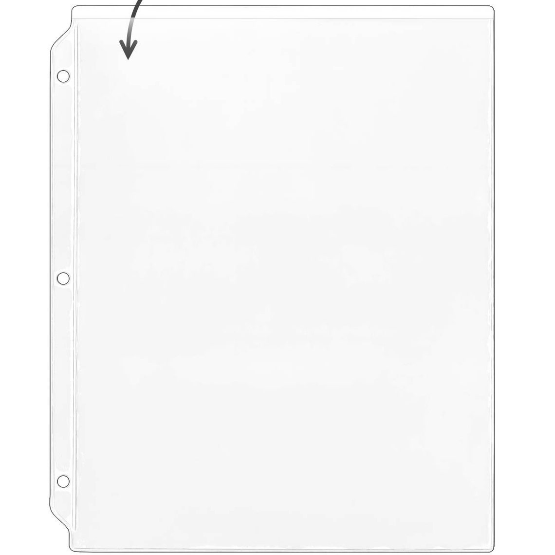 Storesmart Plastic Sheet Protector 8 1/2 X 11 - Etsy
