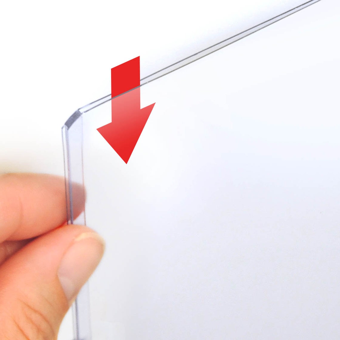 STORE SMART Rigid Plastic Menu 8.5 X 14 | Etsy